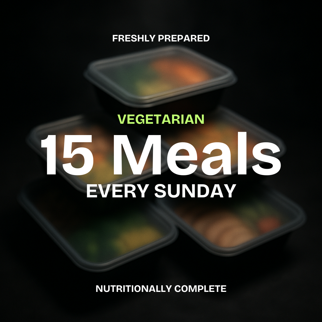 15 MEALS EVERY SUNDAY (VEG) – ScranDiggity Meal Prep